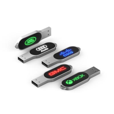 China When Working LED Light Will Shiny Crystal USB Drive 32GB 64GB 128GB for sale