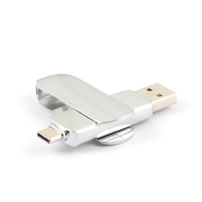 China Body Shiny Fast Speed Type C Otg Pendrive Passed The H2 Test Match EU Standrad for sale
