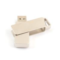 China Full Memory 360 Degree 3.0 2.0 Twist USB Drive With Laser Print Logo 100MBS for sale