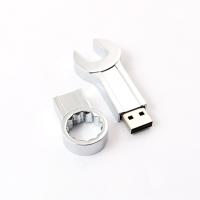 China Spanner Shaped USB Flash Drive , 70MB/S 3.0 256GB 512GB 1TB Metal USB Stick for sale