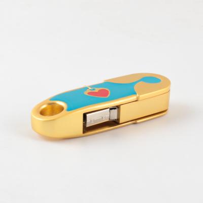 China Heart LOGO 3.0 Usb Flash Drive , 512GB 1TB Promotional Usb Memory Sticks 100MBS for sale