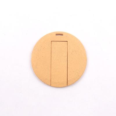 China Recycle Straw Material Card Usb Stick Promotional Gifts 2.0 20MB/S 64GB 128GB for sale