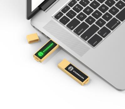 China Straw And Plastic 128gb Flash Drives , Recyclable Materials Usb 2.0 Memory Stick for sale