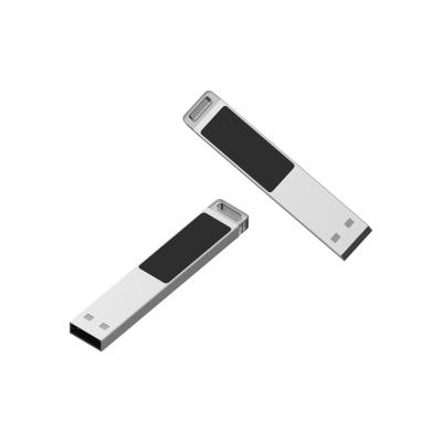 China Customized Metal Plastic Flash Drive with Logo Upload for Data Storage for sale