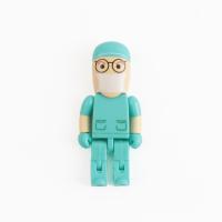 China Doctor Nurse Shape Plastic USB Stick Flash Drive USB 2.0 or USB 3.0 for sale