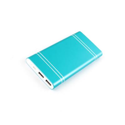 China 2400mah 3000mah 18650 Li Ion Portable Battery Charger Metal Power Bank for sale