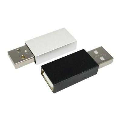 China 2g Cord Charger Adapter Blocker For Cell Phone Data Stop USB Defender - Silver for sale