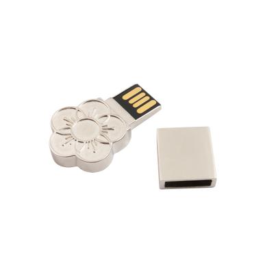 China Customize Cover Logo Metal Usb Stick 2g 2.0 Port for sale