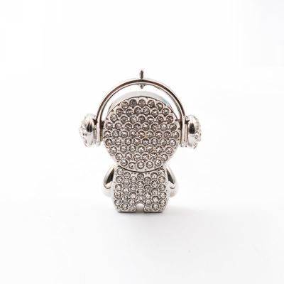 China Cute Musician Necklace 16gb Crystal Usb Stick 20mbs for sale