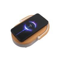 China Magical Fast Speed Wireless Charger With LED Light / Speaker OEM ODM for sale