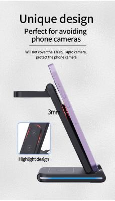 China ≤6mm Transmission Distance Multifunction Wireless Charger with ≥73% Charging Efficiency for sale