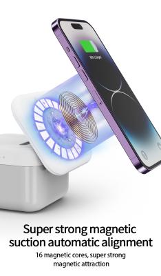 China Name Multifunction Wireless Charger - Blue LED Light ≤6mm Transmission Distance for sale