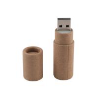 China Round Shaped Wooden USB 2.0 Flash Drive Fast Speed 30MB/S 64GB 128GB for sale