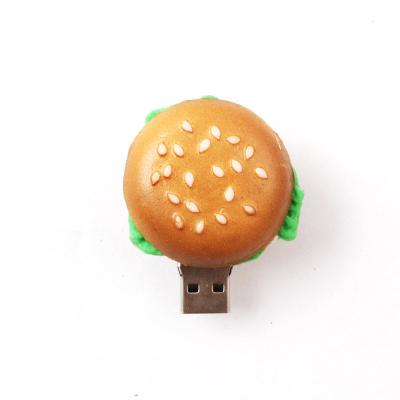 China KFC McDonald's Hamburger Shaped Custom USB Flash Drives For Artificial Food Corporate Gifts for sale