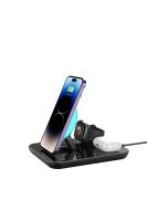 China Green Fast Charge Wireless Charging Pad Made of ABS PC 162*132*27MM Dimensions for sale
