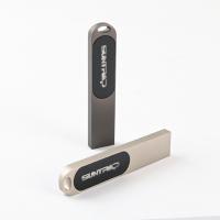 China Support Password Crystal USB Stick With LED Light Shiny When Working for sale