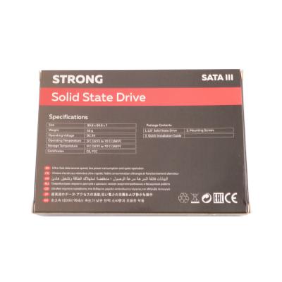 China 2.5 SSD Internal Hard Drives with Vibration Resistance of 20G/10-2000Hz and Operating Temperature -40-85C for sale