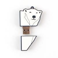 China Colorful Custom USB Flash Drives PVC Or Silicone Open Mold By Customer Shape for sale