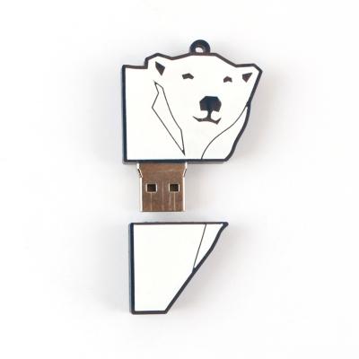 China Colorful Custom USB Flash Drives PVC Or Silicone Open Mold By Customer Shape for sale