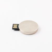China Logo Laser Metal USB Memory in Silver and Customized Color for sale