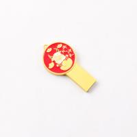China Logo Print Shockproof -20°C To 85°C Metal USB Flash Drive 8-15MB/s Write for sale