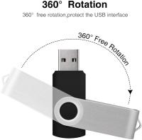 China White Plastic USB Stick Characteristic Recycle Material Full Memory Graded Twist usb flash drive for sale