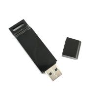 China Recycled Black USB Stick Memory 32G-1TB Customizable Body with Rubber Oil Finish for sale