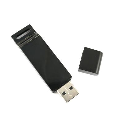 China Recycled Black USB Stick Memory 32G-1TB Customizable Body with Rubber Oil Finish for sale