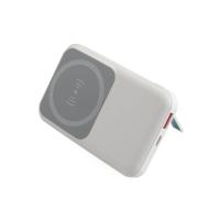 China PC Portable Power Bank With Li Polymer Battery Small White Box Micro USB Type C Input Interface for sale
