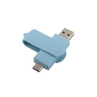 China Recyclable Materials USB Flash Drive With Type C U Disk For Data Storage for sale