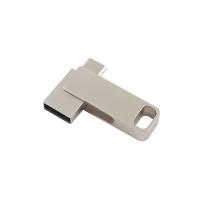 China 360 Degree Type C USB Flash Drive Mobile Phone Credit Card 3.0 USB Flash Drive for sale