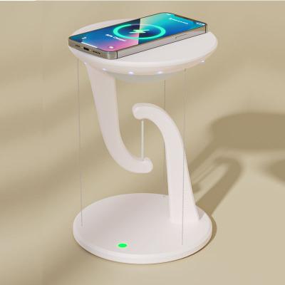 China Foldable Wireless Charger 240*160MM Size with LED and Storage Capability for sale