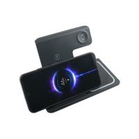 China 15W Multifunctional Wireless Charger with Working Frequency 100-205KHZ Various Colors for sale