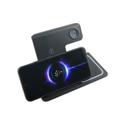 China 15W Multifunctional Wireless Charger with Working Frequency 100-205KHZ Various Colors for sale