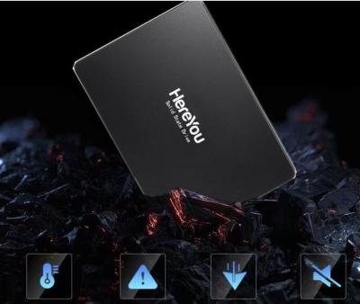 China 0-70C Temperature Range SSD Hard Drive for Desktop Laptop 1TB 2TB Up To 10Gbps Data Transfer Rate for sale