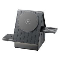 China OEM Supported Multifunction Wireless Charger with ≥75% Charging Efficiency and White or Gray Options for sale