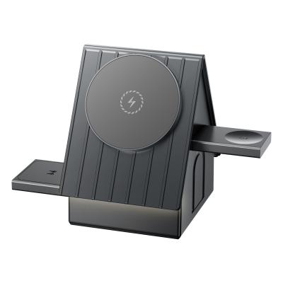 China OEM Supported Multifunction Wireless Charger with ≥75% Charging Efficiency and White or Gray Options for sale