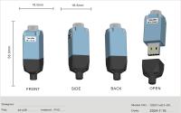 China PVC USB 3.1 3.2 Fast Speed Usb Flash Drive Reading 150mbs Writing 80 Mbs for sale