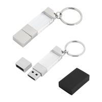 China Crystal Usb 2.0 And Usb 3.0 Stick Ｗith Ring Led Light Can Shiny for sale