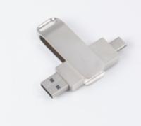 China Black body Usb 3.0 With Type C Both Port Usb Flash Drive Phone And Computer Can Compatibility 256GB 512GB for sale