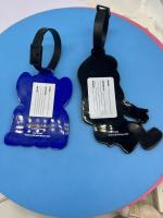 China Pvc Material Made By Baggage Tag Follow Customer Design Baggage Tag Put On Traveling Case for sale