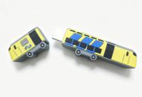 China Train Shaped Cartoon Character PVC Usb Flash Drive Subway Mold Usb Flash Drive for sale