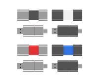 China Fast Speed Type C With Usb 3.0 And USB 2.0 Flash Drive Slide Shape Match CE,FCC,ROHS for sale