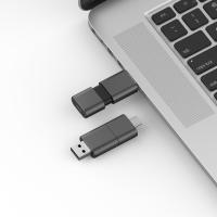 China Fast Speed Type C With Usb 3.0 And USB 2.0 Flash Drive Slide Shape Match CE,FCC,ROHS for sale