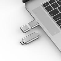 China Fast Speed Type C With Usb 3.0 And USB 2.0 Flash Drive Slide Shape Match CE,FCC,ROHS for sale