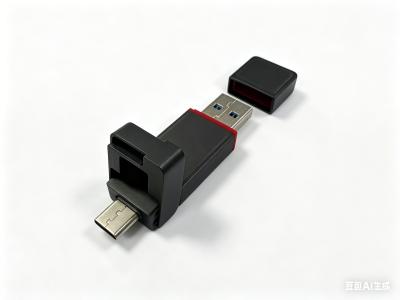 China Gun Black Metal Usb Flash Drive With Type C Port Conform To Customer Request Metal Body Can Laser Logo for sale