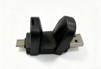 China Double-headed And Reversible Gun Metal Usb Flash Drive With Type C Pendrive With American Certification for sale