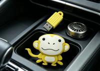 China Customized Shaped By Monkey PVC Mold Personalized USB Flash Drive Featuring Data Encryption Option For Marketing And Secure Data Access for sale