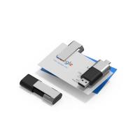 China Data Password Enabled Type C OTG USB Flash Drive Metal Plastic Operating Temperature Range Minus 10 Celsius To 60 Celsius for sale