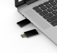 China Metal LED light usb flash drive durable metal shell no encryption compatible with various operating systems and devices for sale